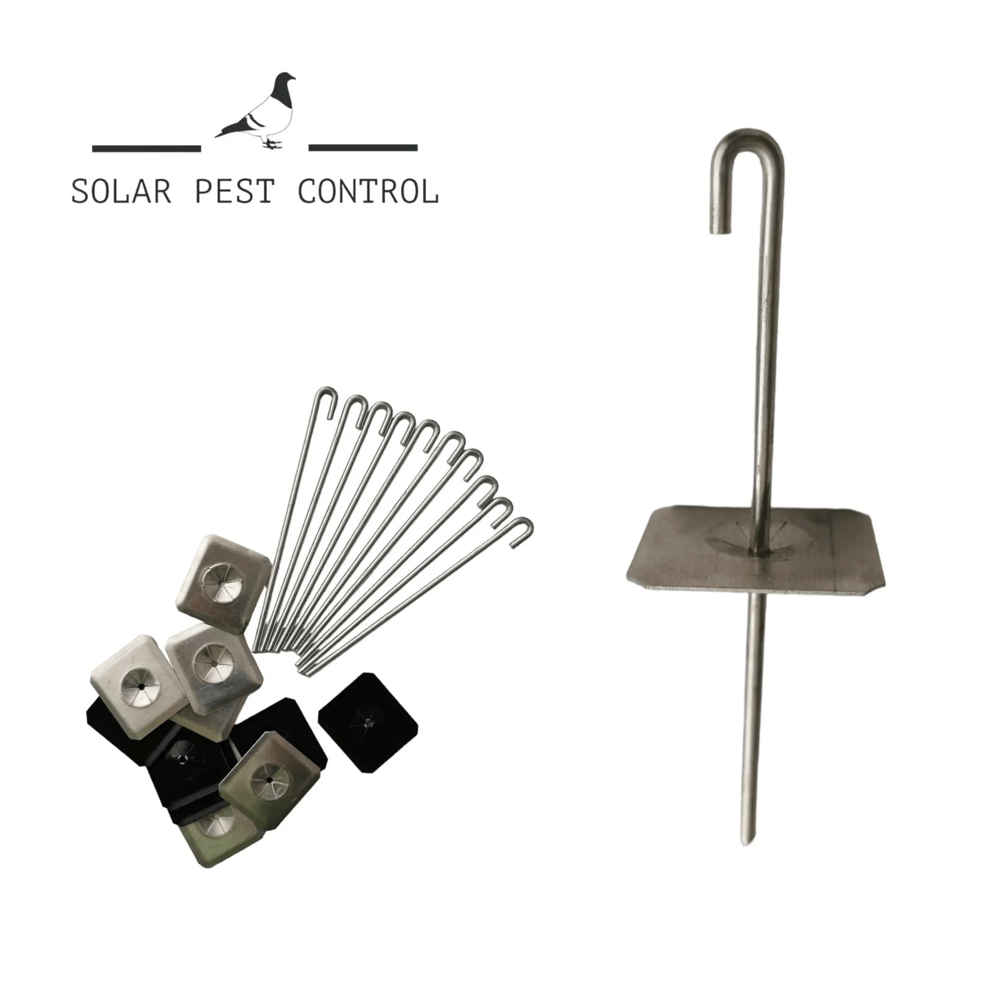 Aluminium Solar Panel Mesh Clips - Solar Pest Control